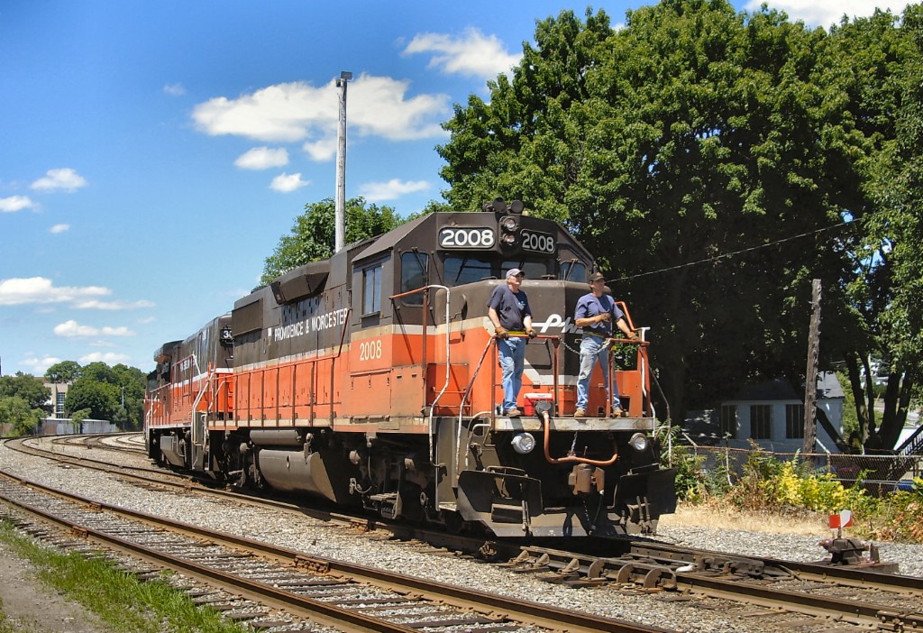 Train PR3 in the Valley Falls Yard
